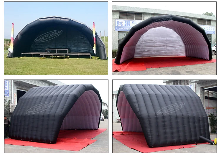 Commercial Design 7x5x4mh Giant Inflatable Stage Tent Outdoor ...