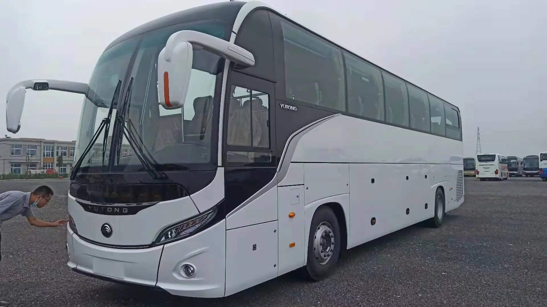 Yutong Zk6120d1 58 Seats Transport Passenger Coach Bus With Double ...