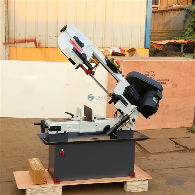 Low Price Mini Band Saw Machines - BS-712N Horizontal Cutting