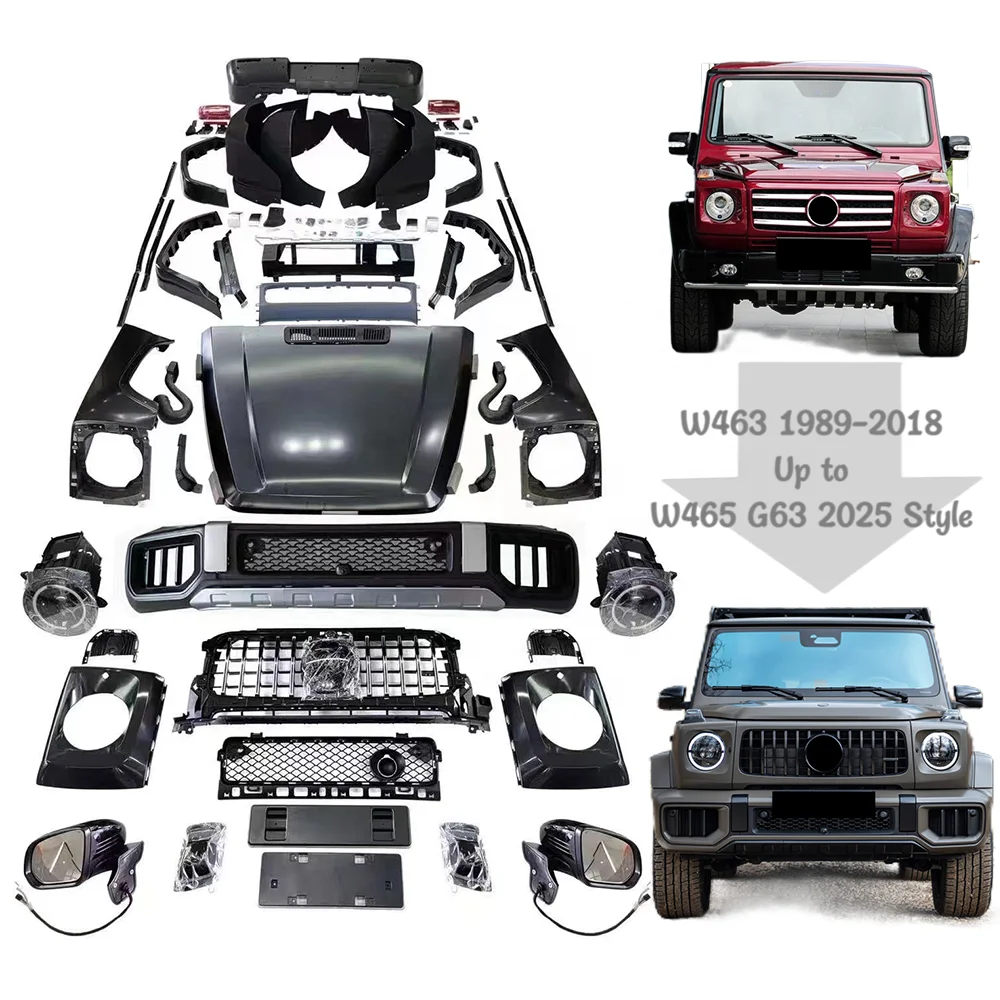 W463 Upgrade to W465 G63 Style Body Kit for Mercedes G Class