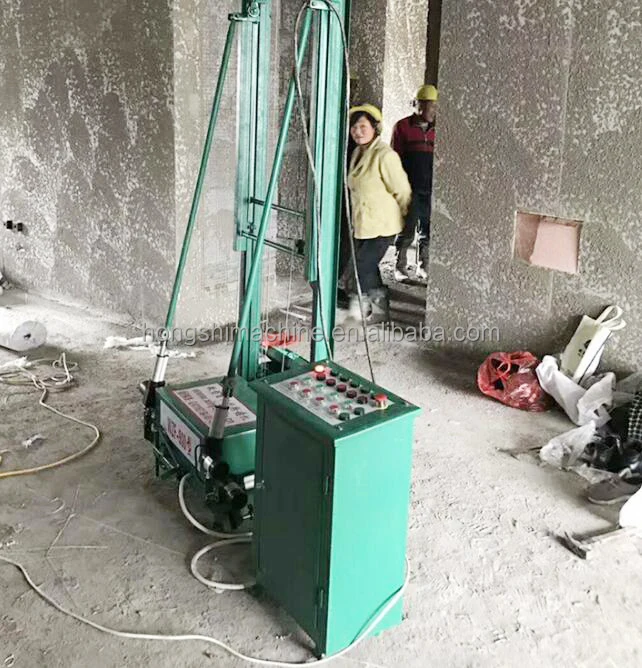 Automatic Wall Screeding Plaster Machine - High Efficiency