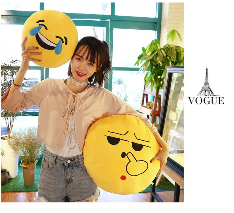 Allogogo Wholesale Pillow Emoticon Package Funny Expression Plush Toys ...