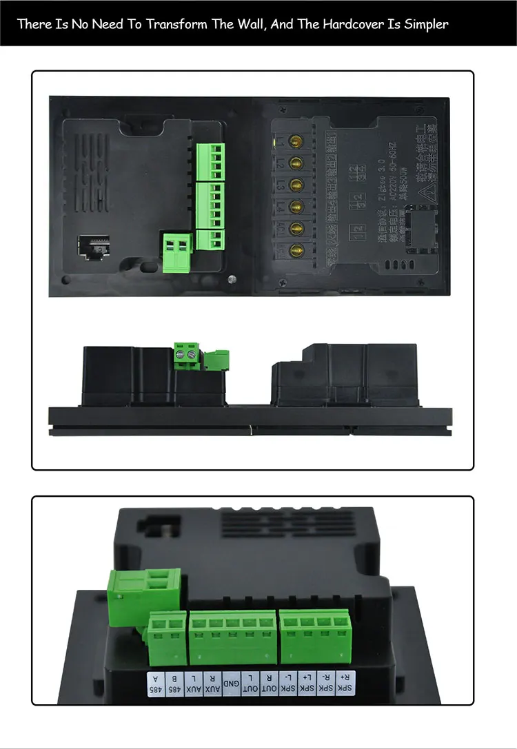 PW420TS Surpass 4 Inch Tuya WiFi Zigbee 4 Gang Smart Home Switch ...