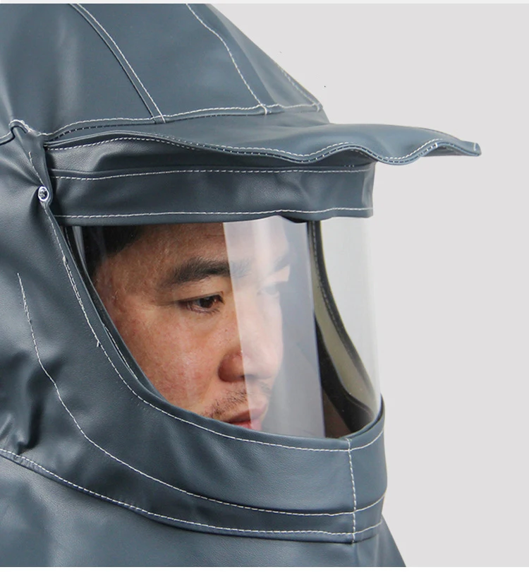 Oil-proof Shawl-type Waterproof Acid And Alkali-resistant Hood Chemical ...