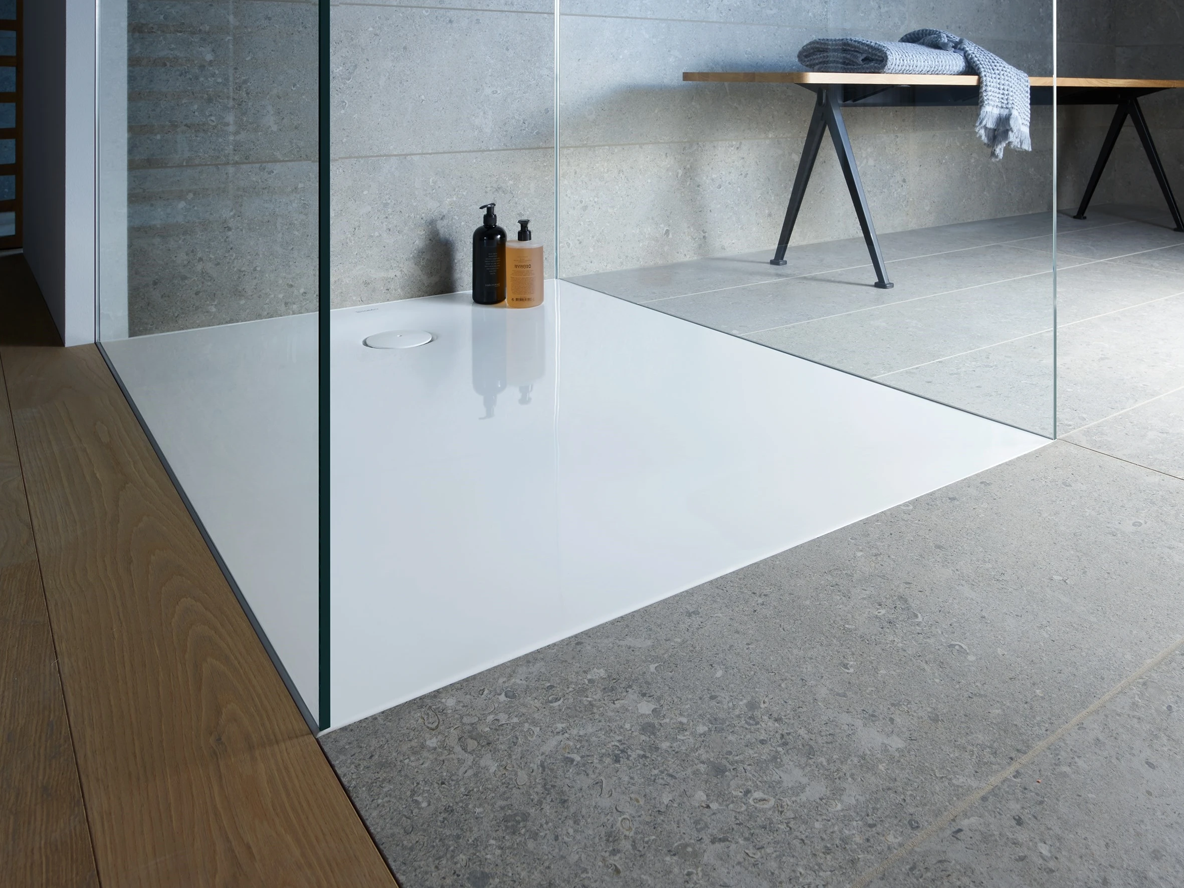 Custom Fiberglass Shower Base - Acrylic Tray for Modern Bathrooms, Easy ...