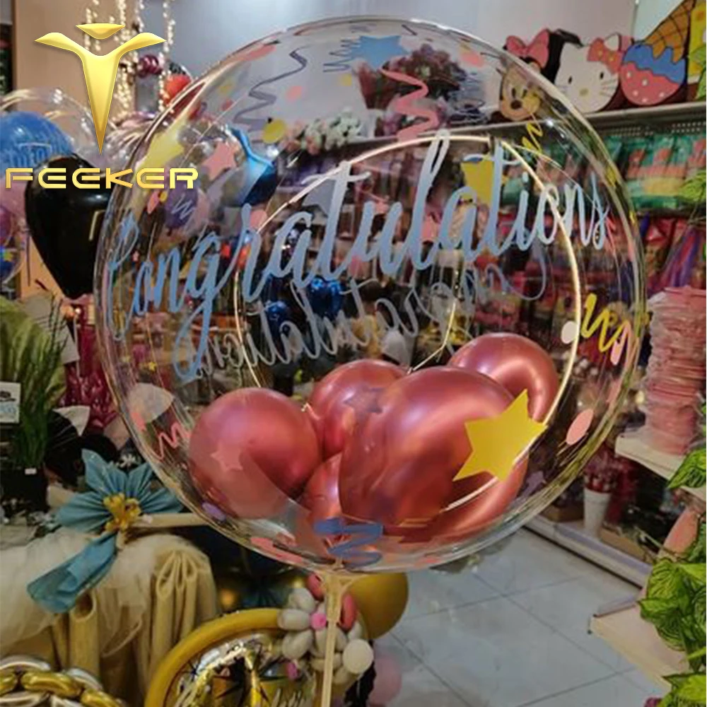 Ball Bubble Bobo Balloon Flashing Led Light Up Balloons - Buy Led Bobo ...