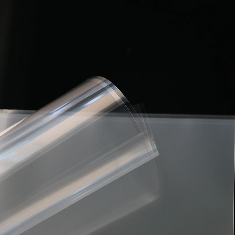 Clear Bopp Transparent Holographic Glass Laminating Pouch Film Roll ...