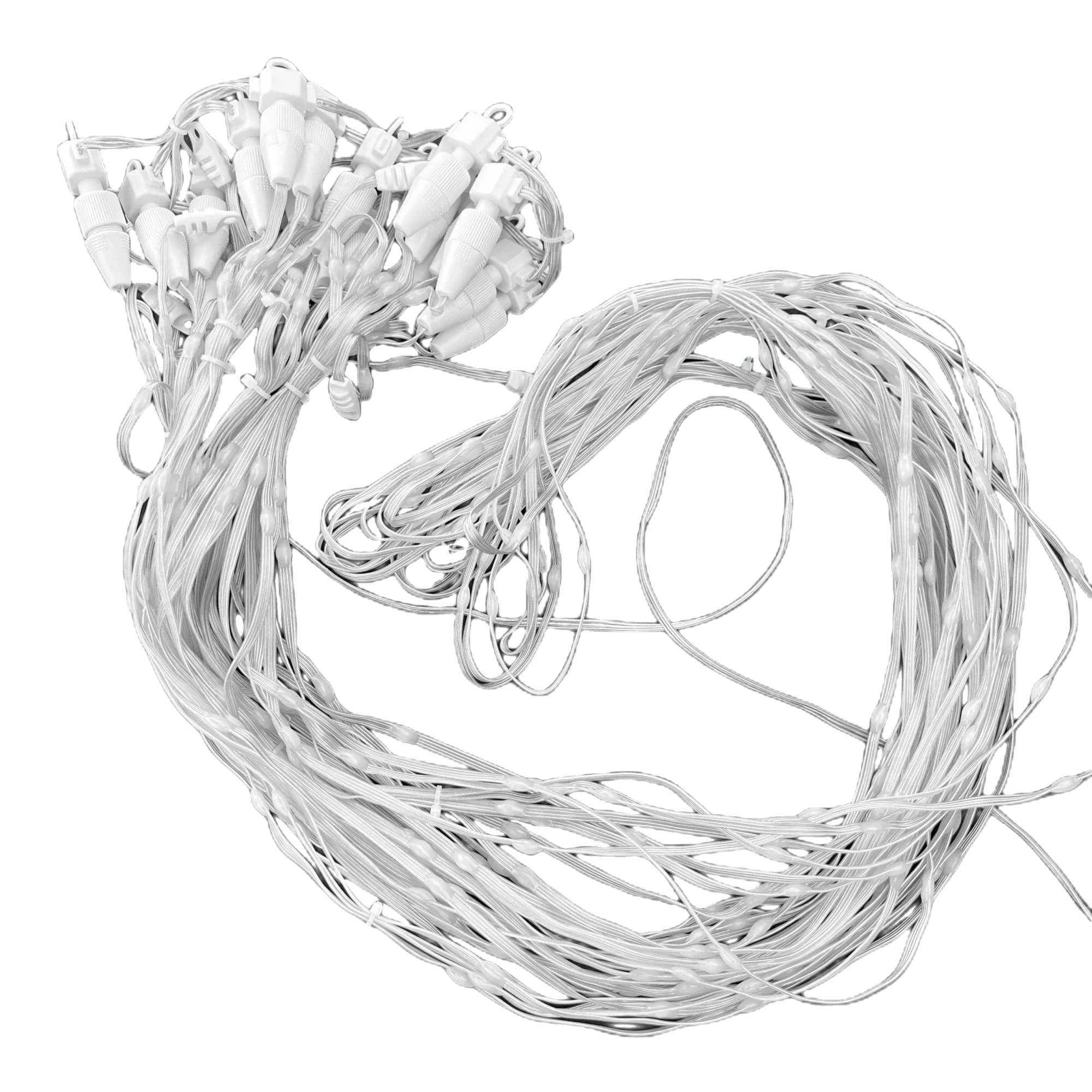 DC5V 12V Addressable RGB LED Curtain String Lights - 400leds