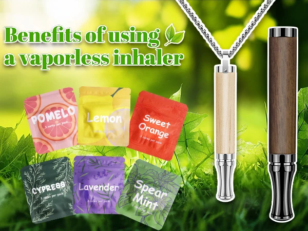 Lemon Herbal Cigarettes Energy Aromatherapy Menthol Nasal Stick Oxygen ...