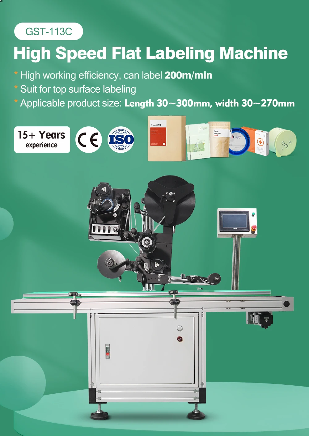 Plastic Bag Sticker Automatic Sticker Labelingmachines - Buy Price ...