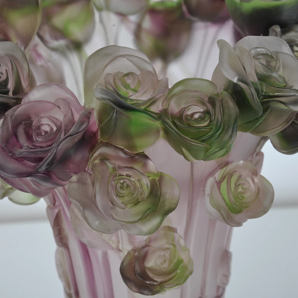 High Quality Luxury Wedding Party Decorative Colored Glaze Craft Art ...