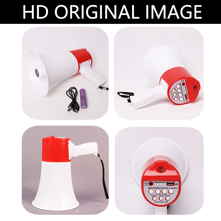 Gongxiang Handy Loudspeaker Megaphone Um Megaphone Rechargeable Small ...