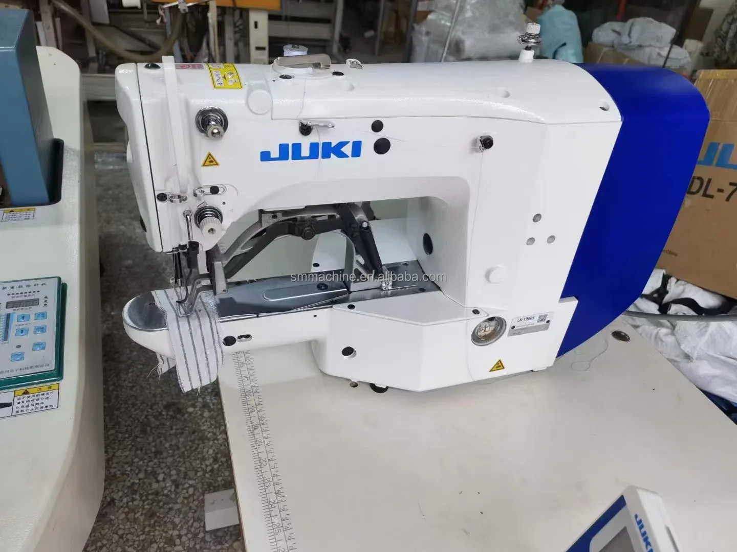JUKIs Japan LK-1900S Computer Controlled High Speed Bartacking Machine ...