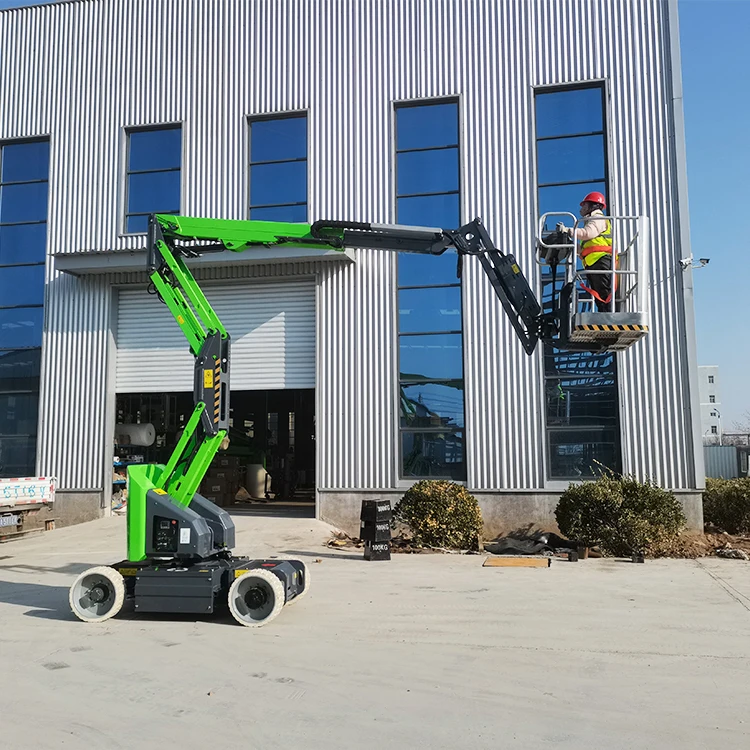 11m 20m Folding Arm Articulated Aerial Work Platform Self Propelled ...