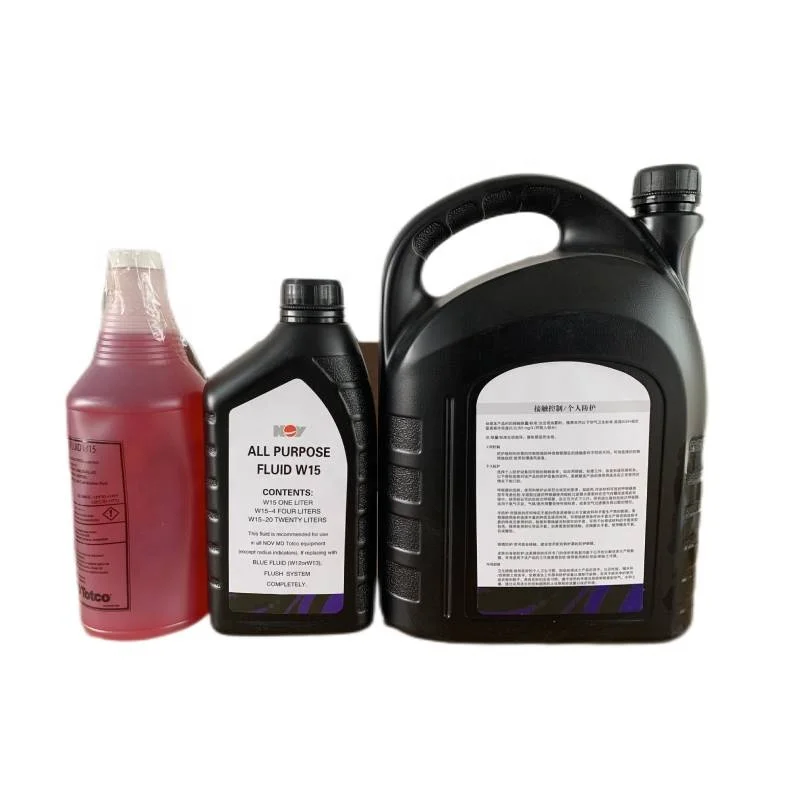 NOV Martin Decker Hydraulic Oil W15 - All Purpose Red Fluid