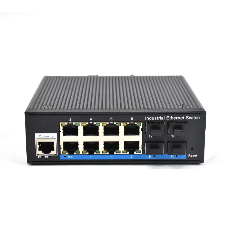 8 Port Industrial Managed Poe Switch 8 Rj45 Port 4g Sfp Slot Networking ...