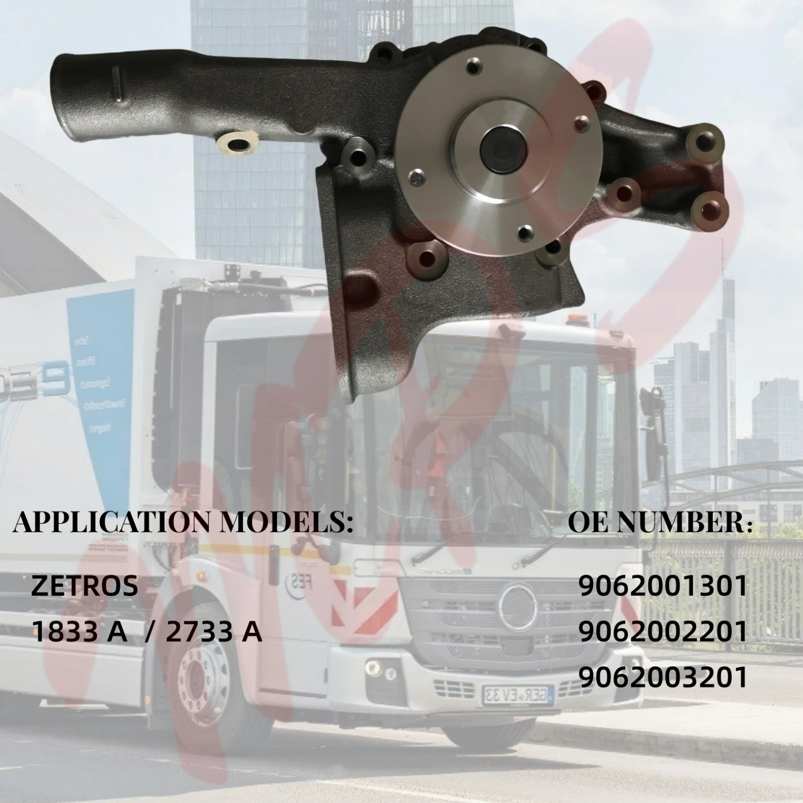 Factory Wholesale Truck Water Pump Oe 9062000901 9062003801 9062005701 ...