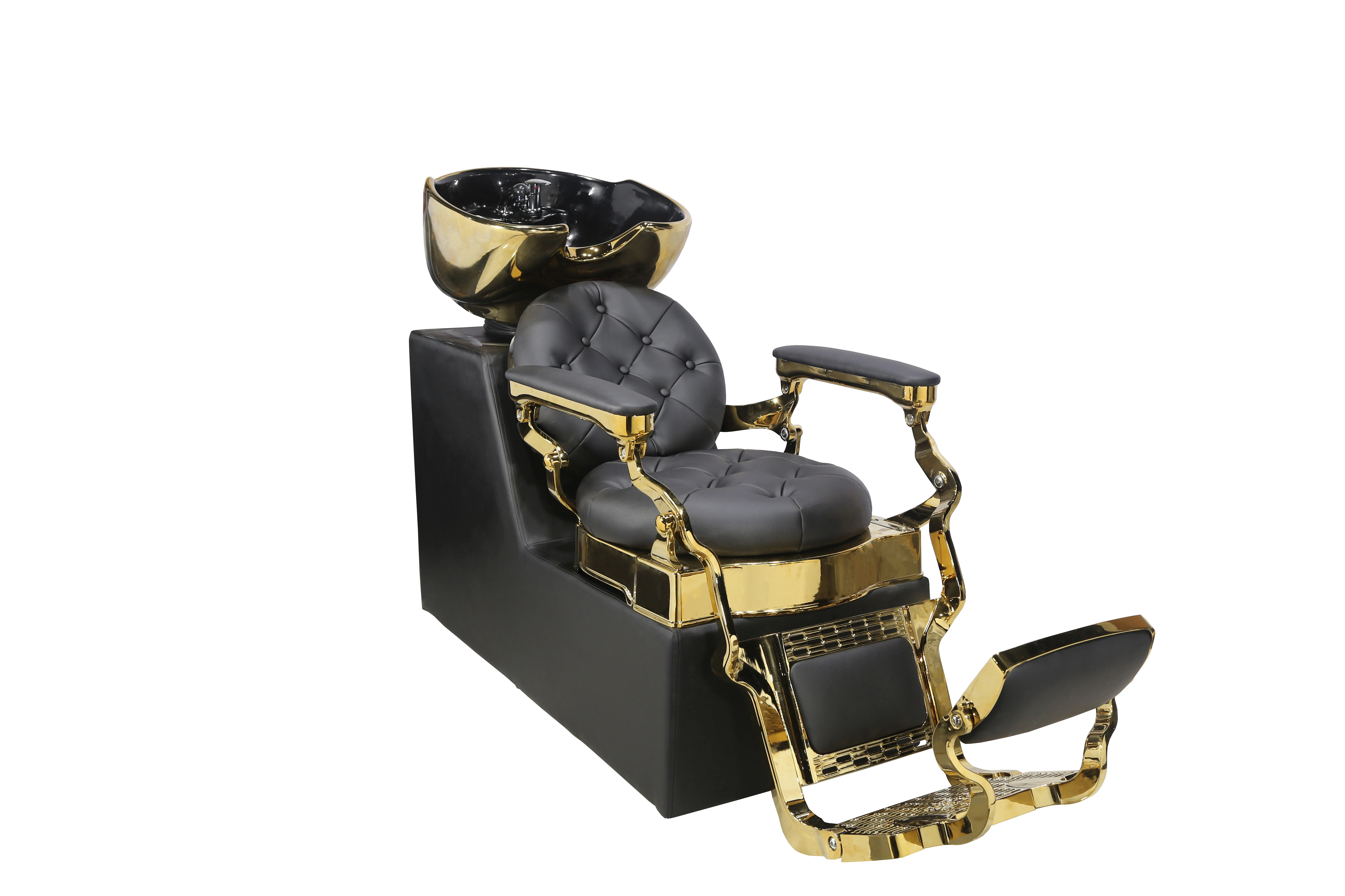 Adjustable Salon Hair Washing Bed Furniture Beauty Shampoo Chair QZ ...