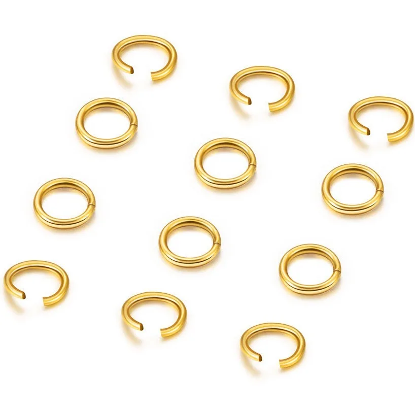 Stainless Steel Jewelry Findings with 18K Gold PVD/IP Plating