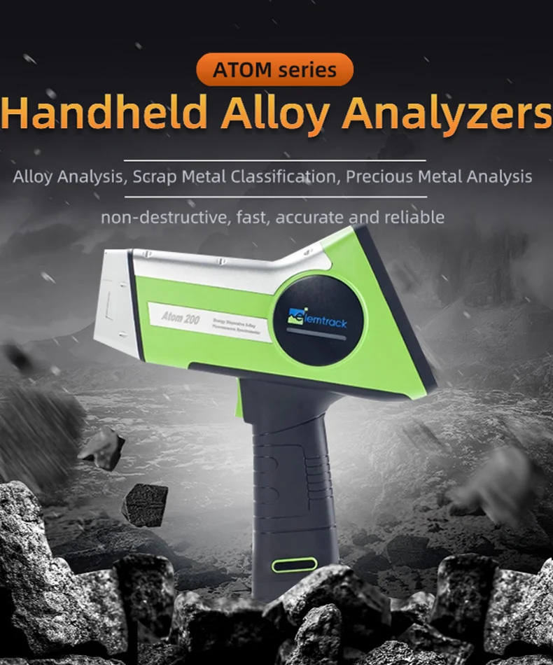 Atom 200 High-accuracy Electronic Handheld Xrf Analyzer For Gold & Pmi ...