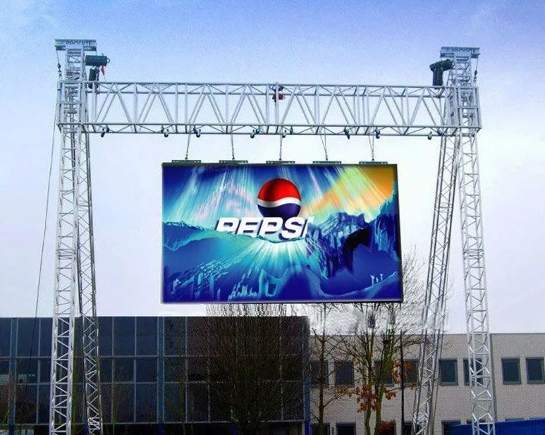 4k Led Video Wall Complete System Outdoor 500*1000mm P3.91 Led Display ...