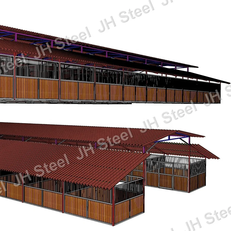 Customized Horse Stable Stalls - Quick Assembly & Safety