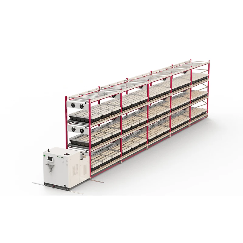 Vertical Farm Rack System Aeroponic Cultivation No Soil Less Water ...