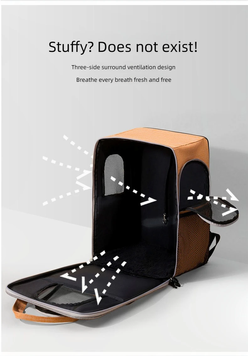 Custom Fashion Pet Carrier Luxury Oxford Breathable Foldable Cat Dog ...