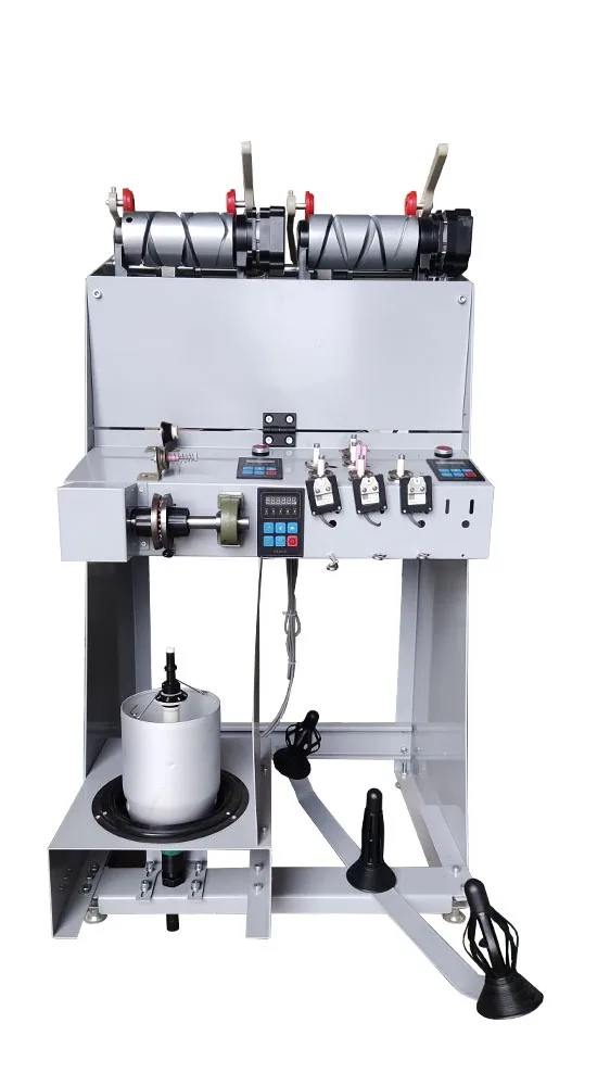 Laboratory Use Easy Operate 2 Spindles Yarn Doubling And Twisting ...