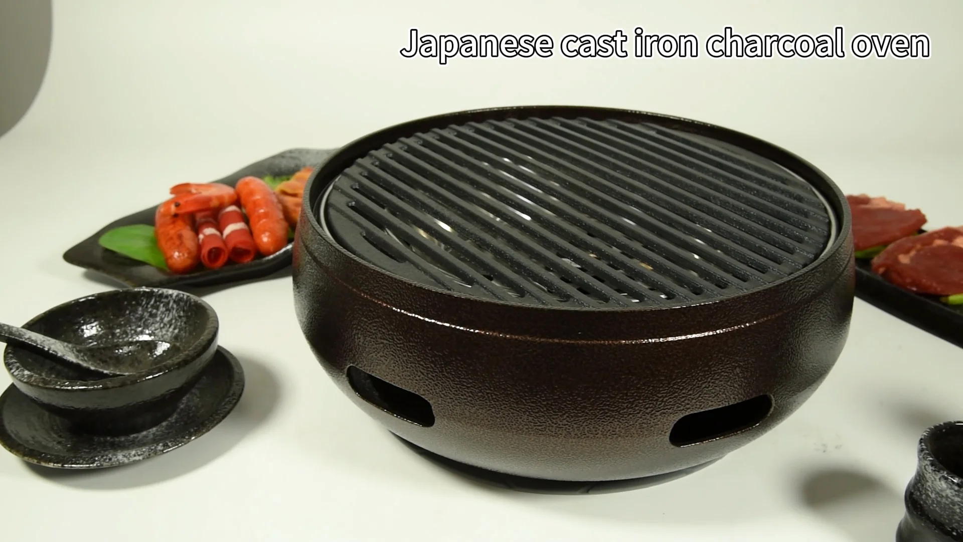 Japanese Bbq Restaurant Table Top Charcoal Bbq Oven Commercial Bbq ...