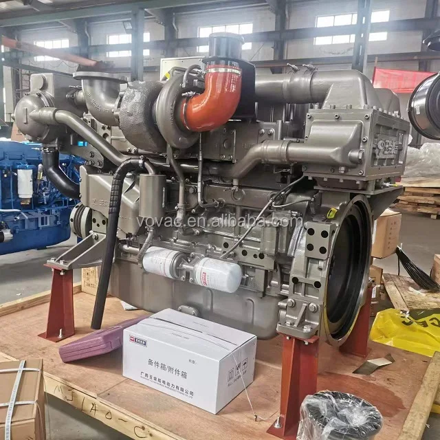 Sales Promotion 350hp Yuchai Marine Engine With Gearbox YC6MK350L-C20 ...