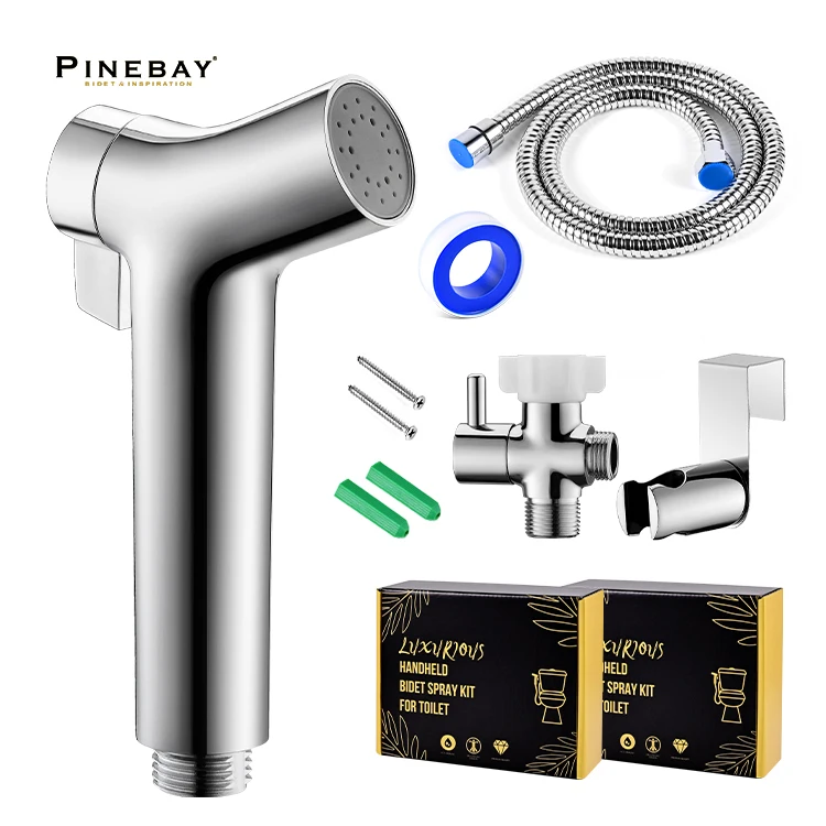 PINEBAY Toilet Bidets Kit - Healthy, Portable, and Efficient