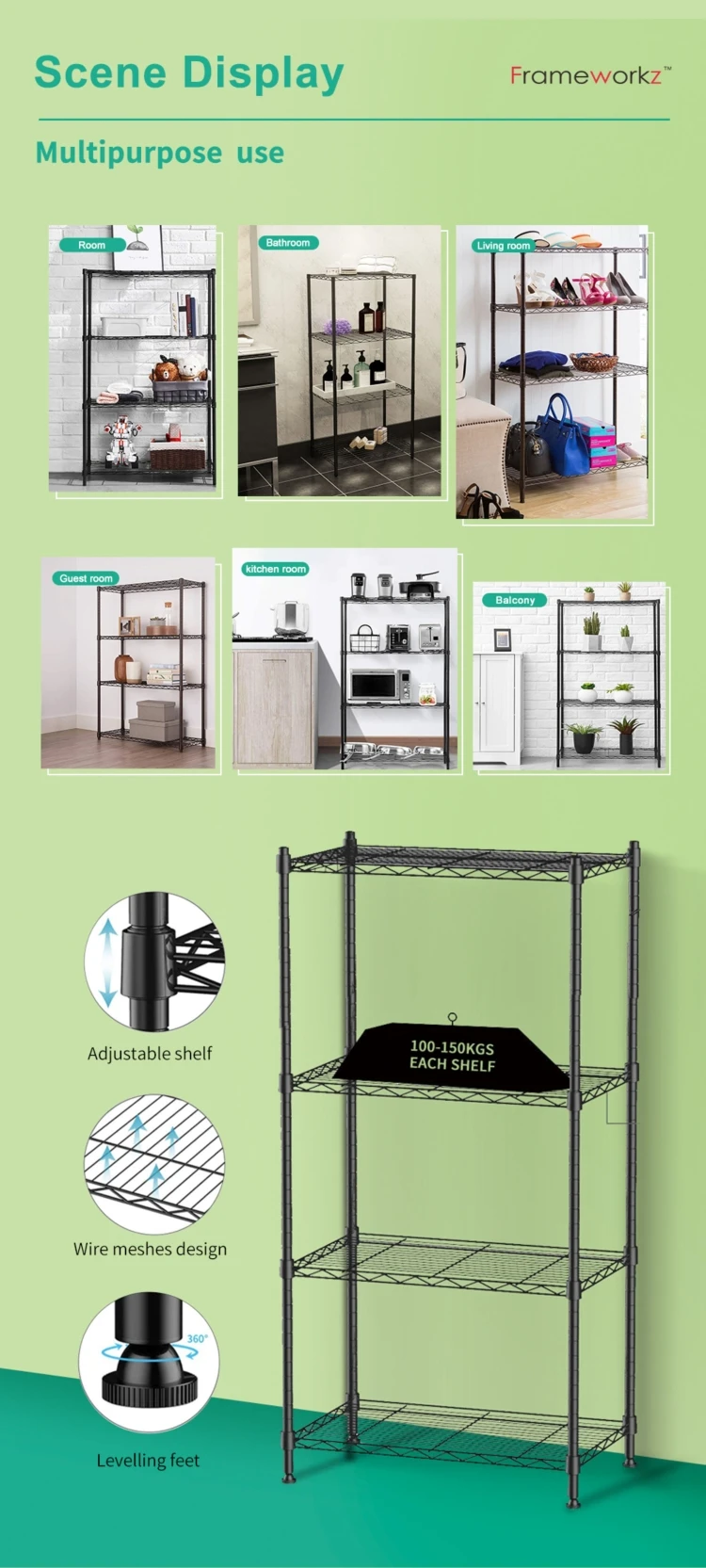 Home Corner Storage Rack Bookshelf For Adults Desk Display Storage Rack ...