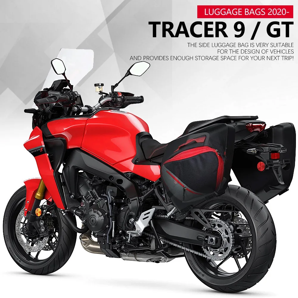 New Red Tracer 9 Gt Luggage Bag Case Inner Bag For Yamaha Tracer 9 / ...