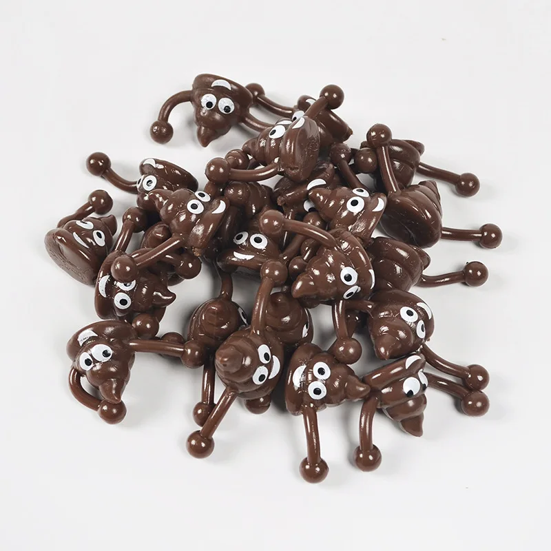 Novelty Catapult Slingshot Sticky Flying Poop Ejection Kids Toy Funny ...