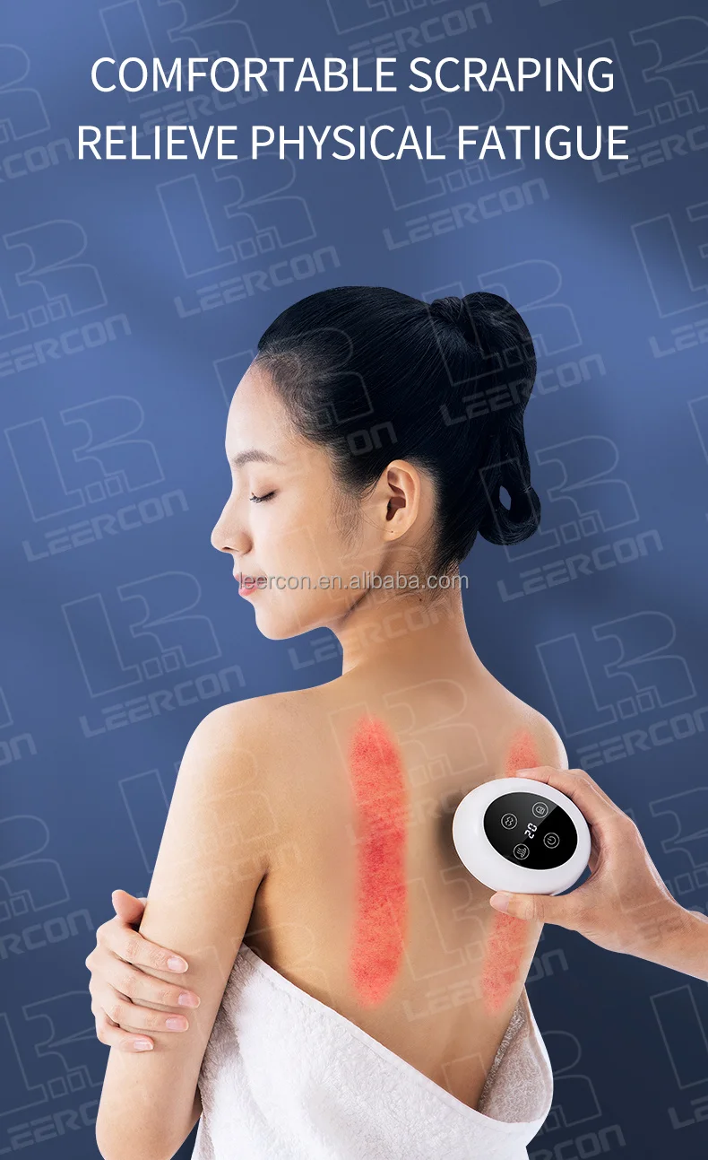 Leercon Wireless Electric Cupping Massager Whole Body Heating Five