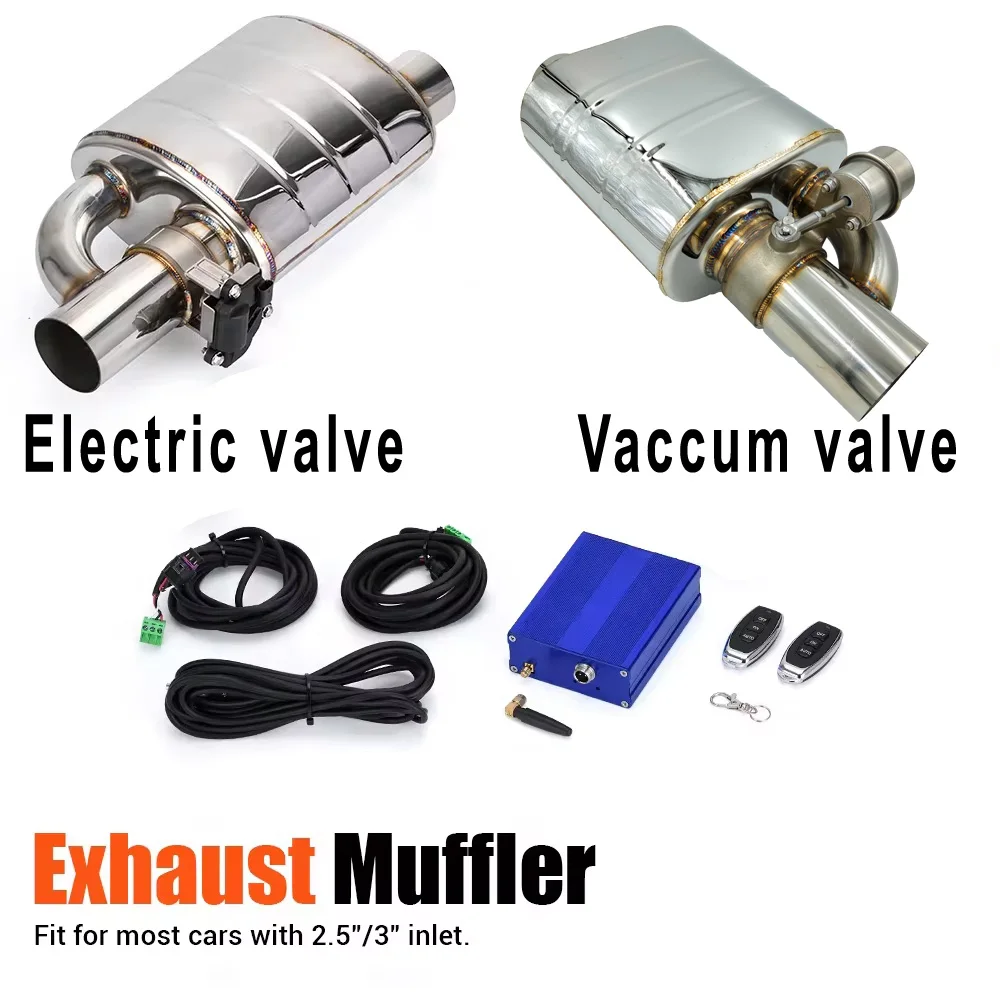 High Quality Universal Stainless Steel Electronic Muffler