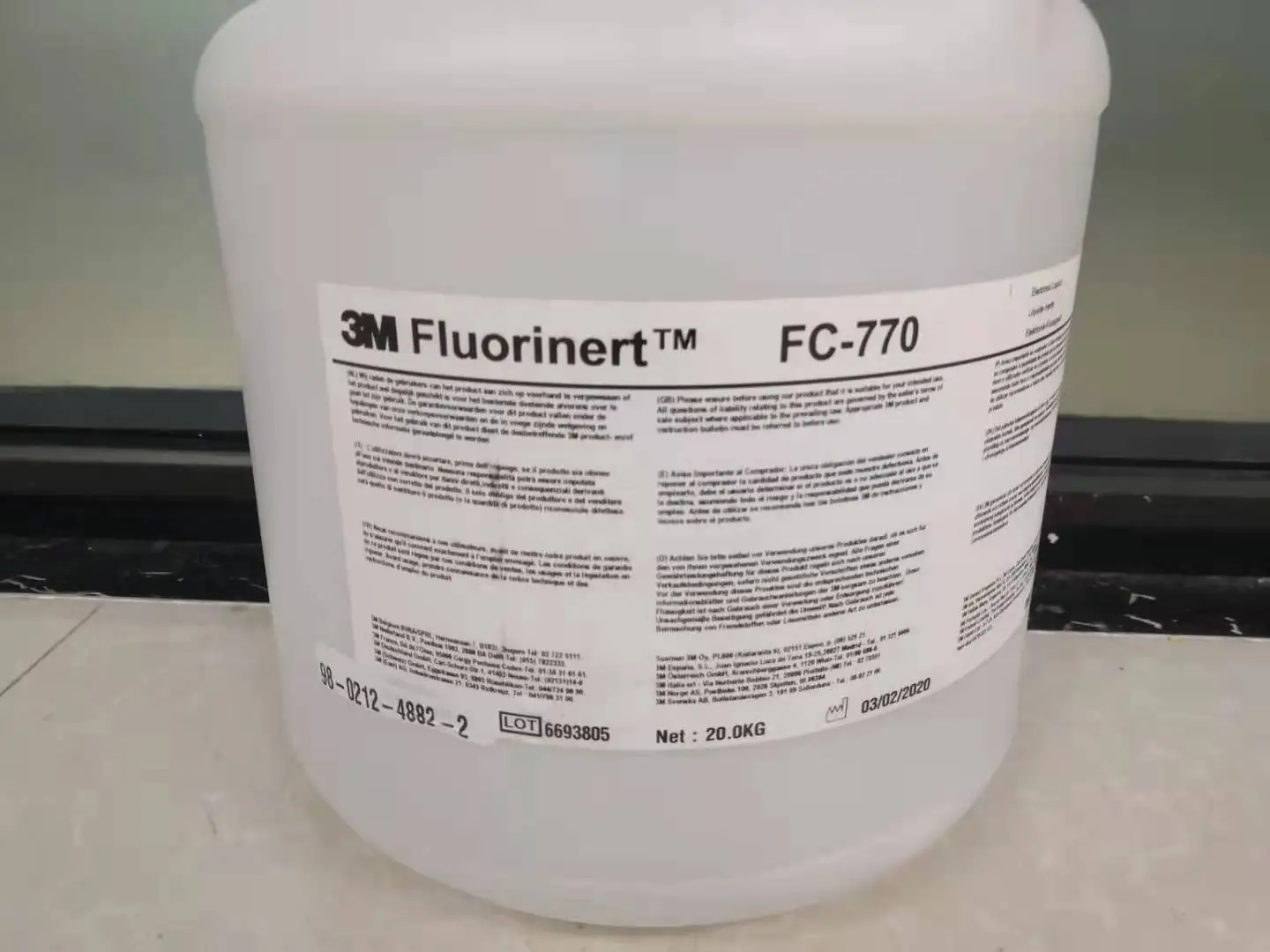 Fluorinert FC-770 - Efficient Liquid Coolant for Electronics