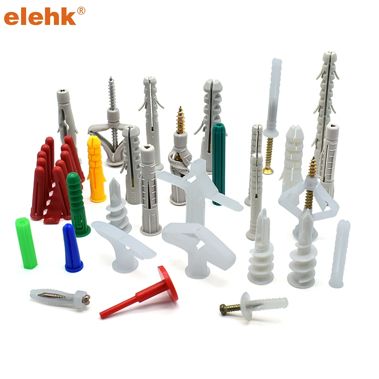 Elehk Hollow Wall Plug Hollow Wall Anchors Plastic Anchor M6 Plastic ...
