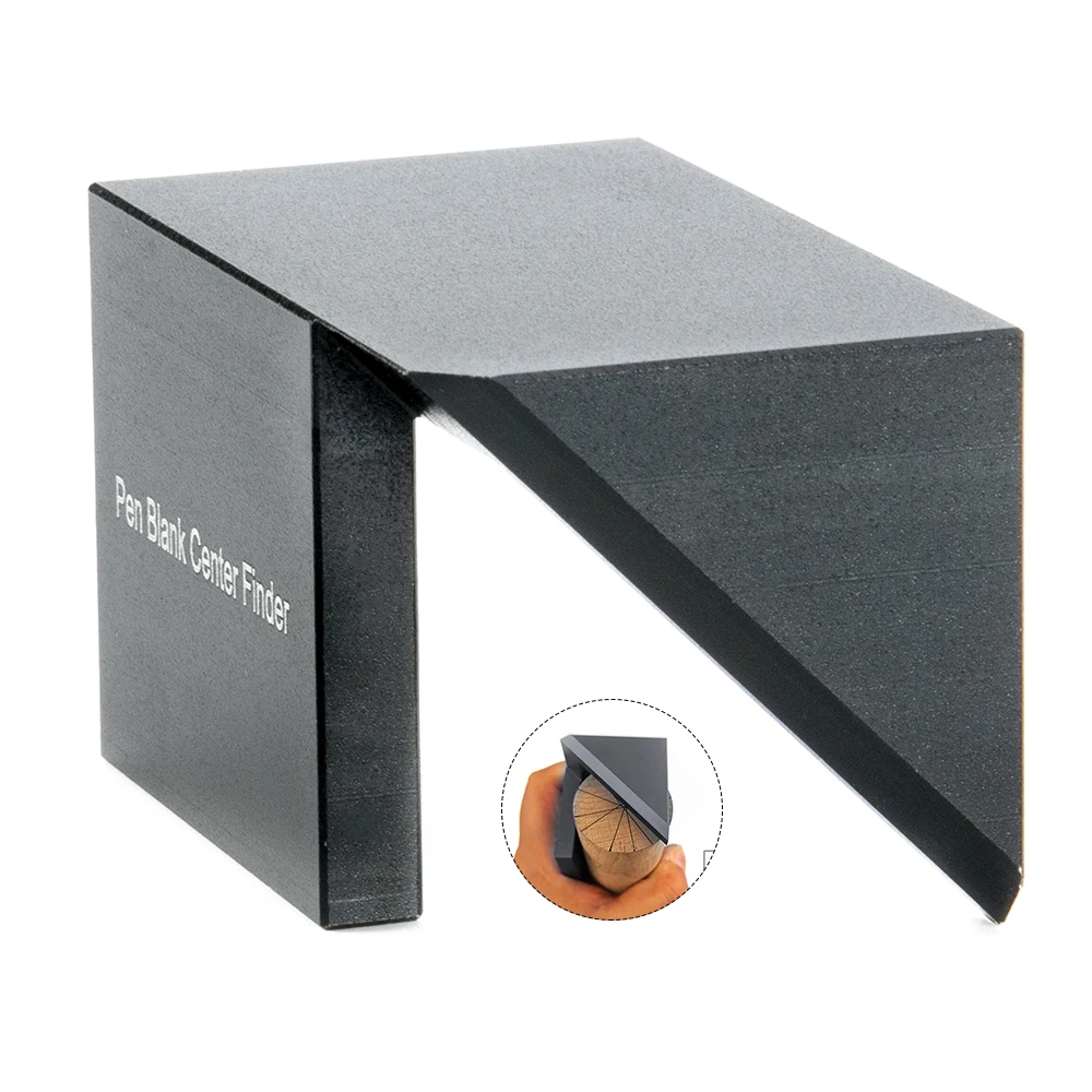 Aluminum Alloy Pen Blank Center Finder Woodworking Center Scriber Line ...