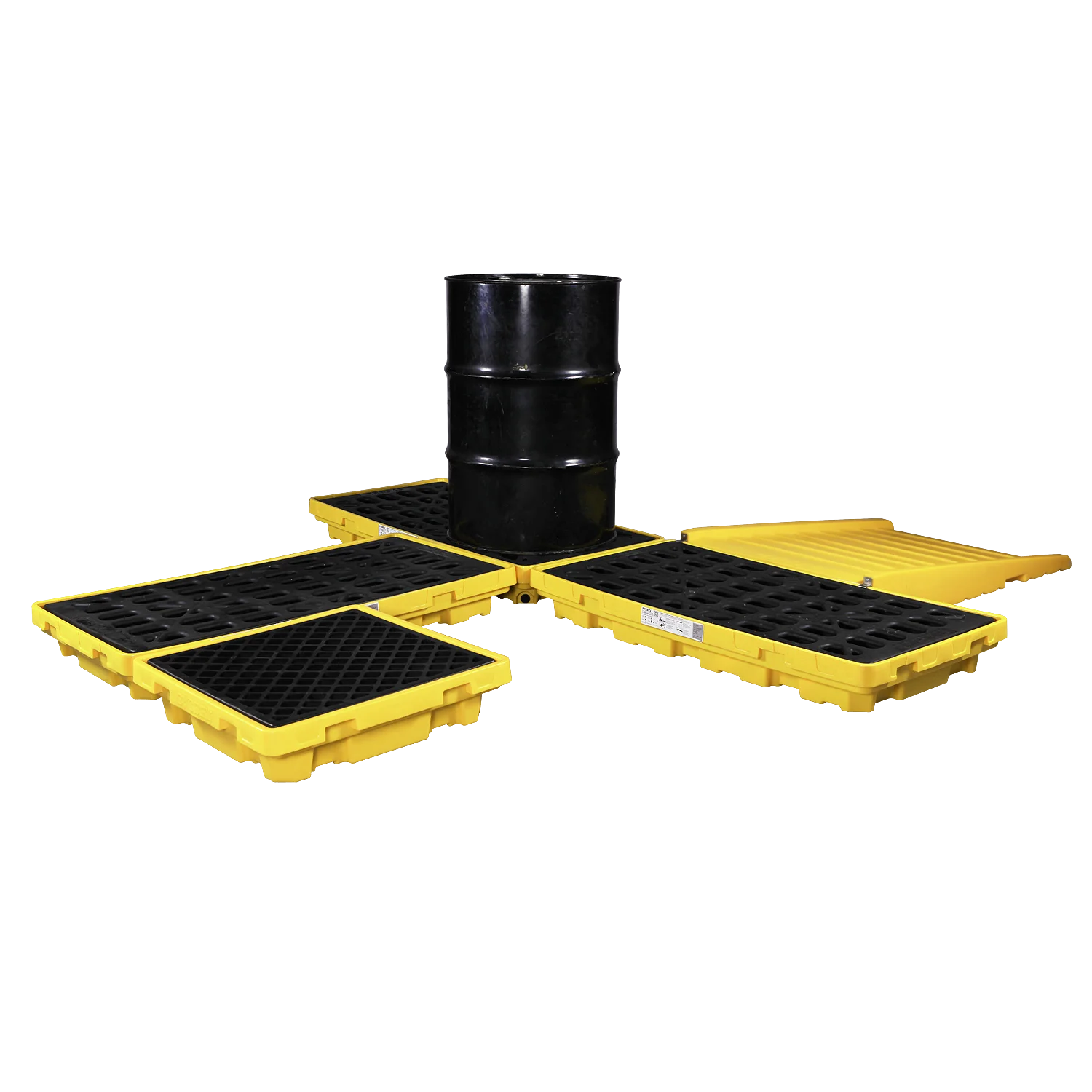 New 4 Drums Secondary Containment Polyethylene Spill Pallets With Ce ...