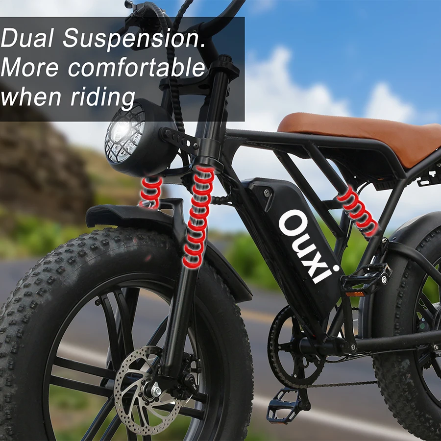 Hydraulic Brake Fat Tire Electric Bicycle 20 Inches Electric Fatbike In ...