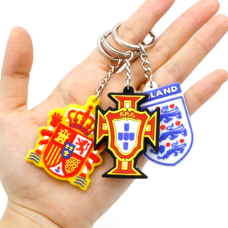 Wholesale Promotional Keychains Custom Logo 2d Soft Pvc Sport Keychains ...