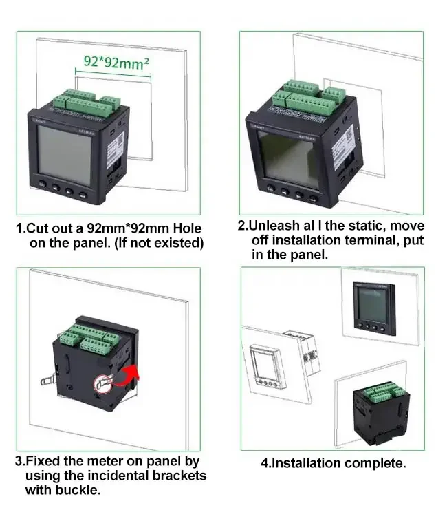 Acrel Artm-pn Multi Channel Intelligent Wireless Real-time Temperature ...