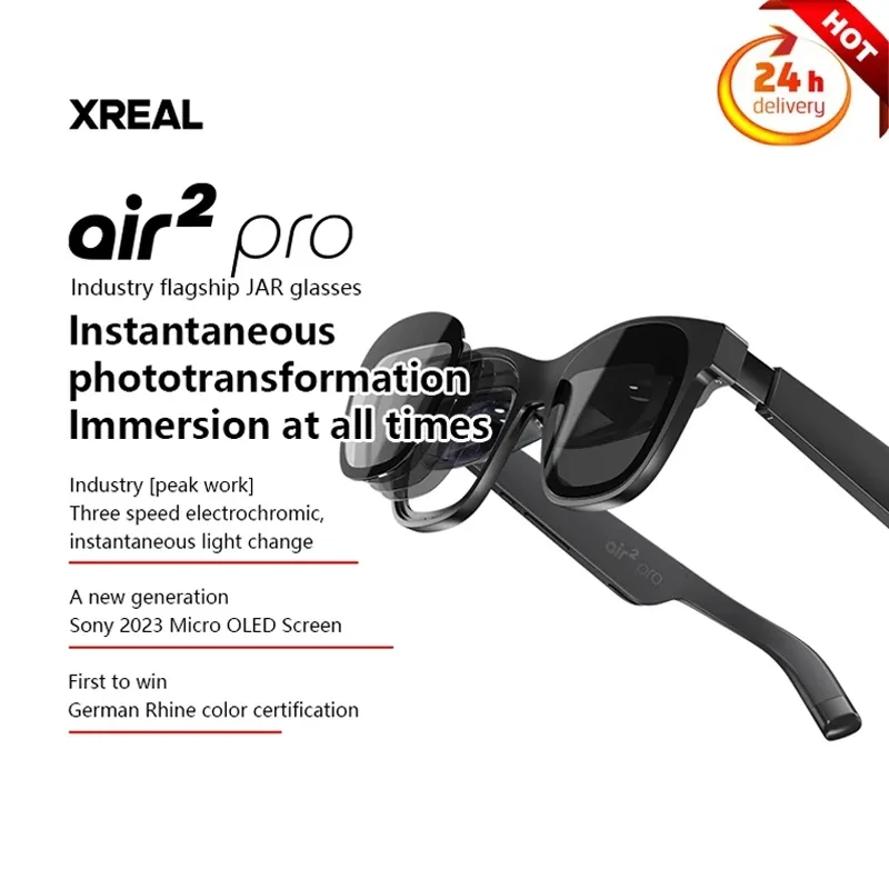 Xreal Air 2 Pro Smart AR VR Glasses - 130 Inch HD Display