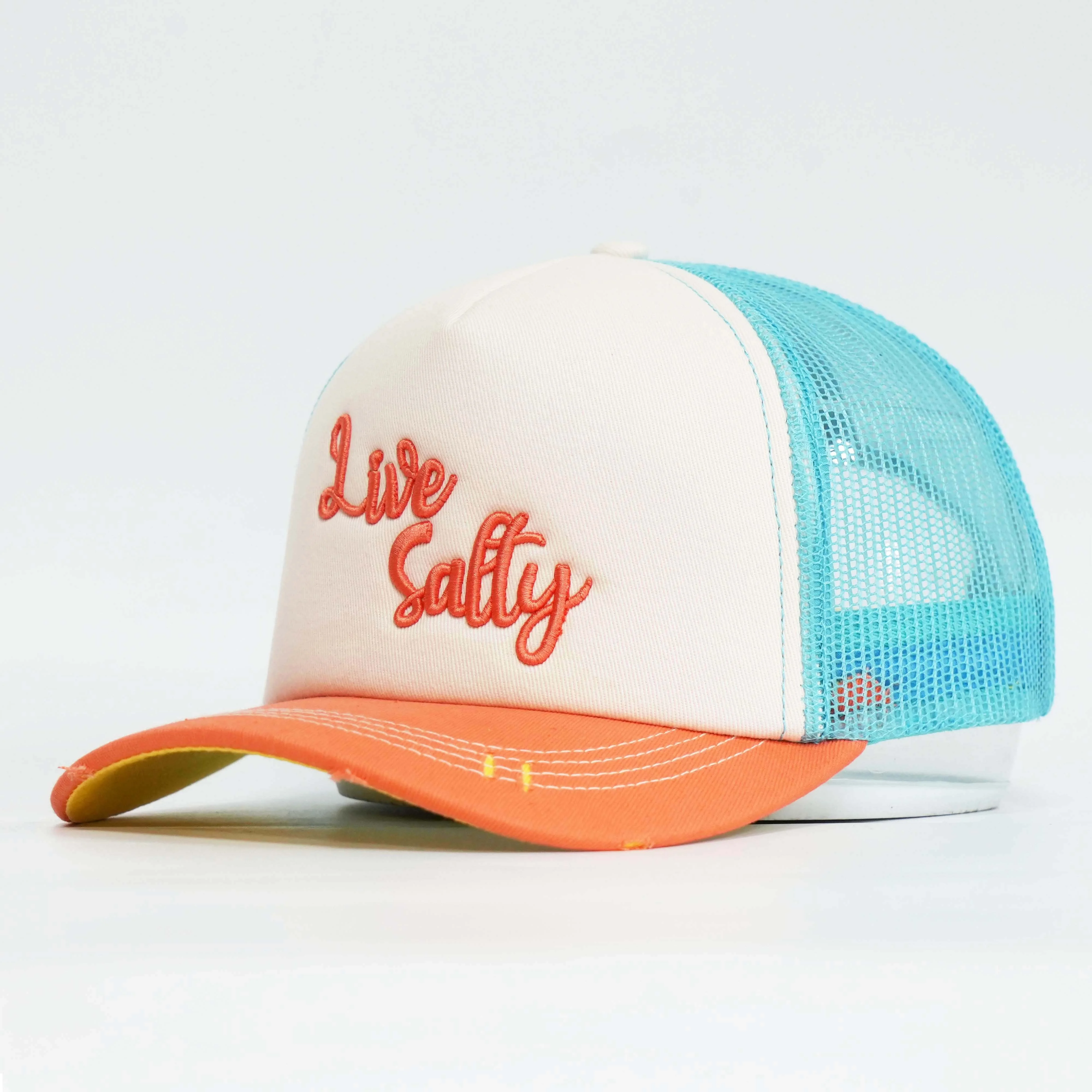 Shop Custom High Quality 5 Panel Cotton Curved Brim Hats