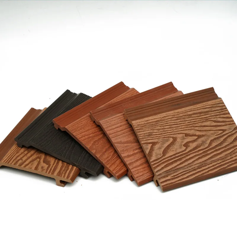 laminated wpc house exterior wood slats wall cladding panel outdoor ...