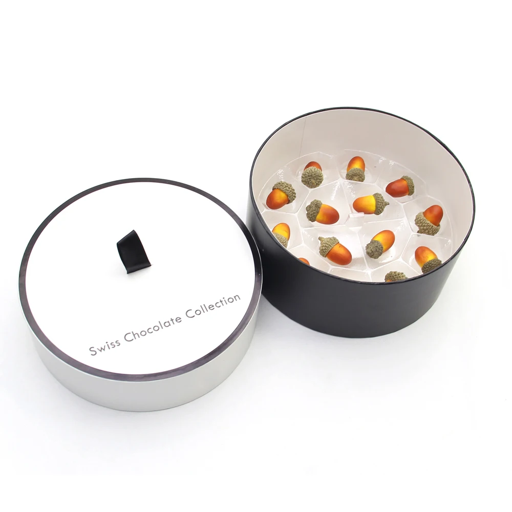 Round Packiging Boxes for Dates and Sweets Indian Sweet Pastry Dessert ...