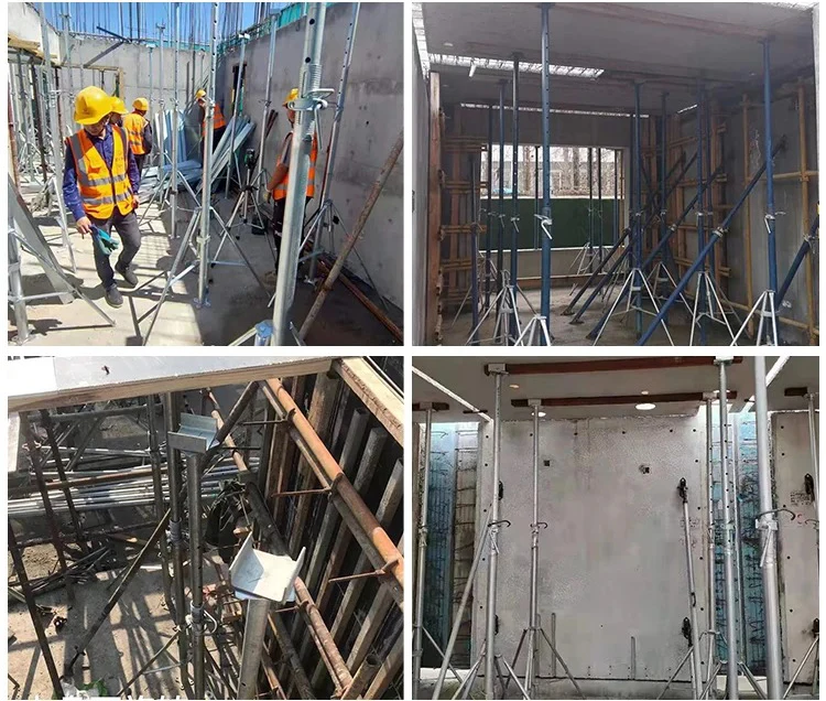 Heavy Duty Adjustable Galvanized Steel Props Scaffolding Jack for ...