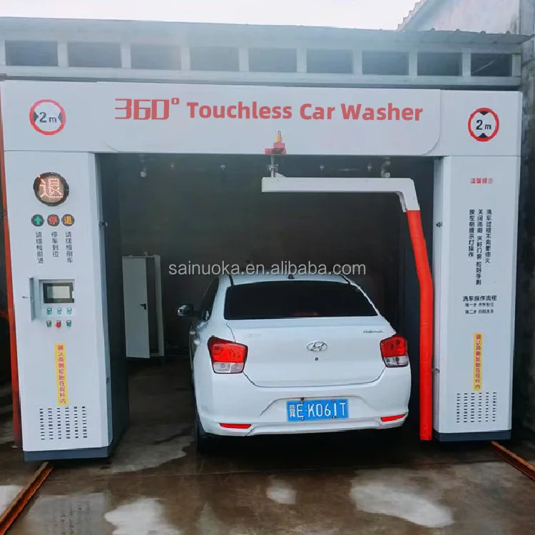 Fully Automatic 360 Touchless Car Washer Intelligent Gantry Car ...